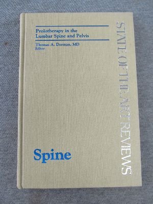 Prolotherapy in the Lumbar Spine and Pelvis: May 1995: Dorman ...