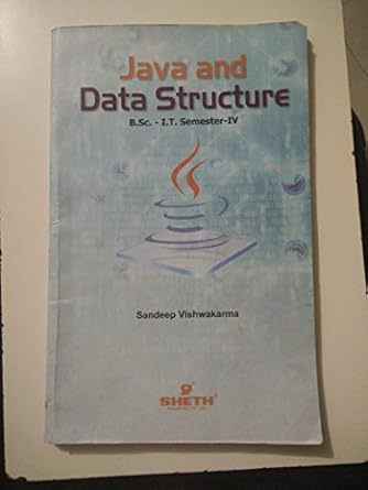 Java and data structure by sheth publication : Amazon.in: Books