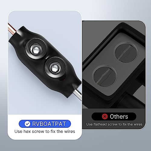 Snapklik.com : 5 Pack Insulated Inline Splice Connector 2-14 AWG ...