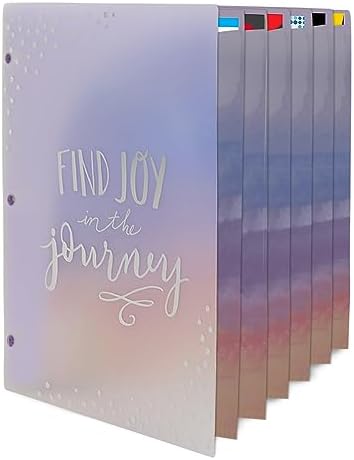 Amazon.com : Multi Pocket Folders, 6 Pocket Folder, 6-Pocket Organizer ...