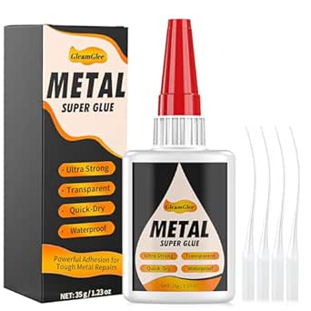 Super colle pour métal et acier inoxydable 35 g – Ultra forte, très ...