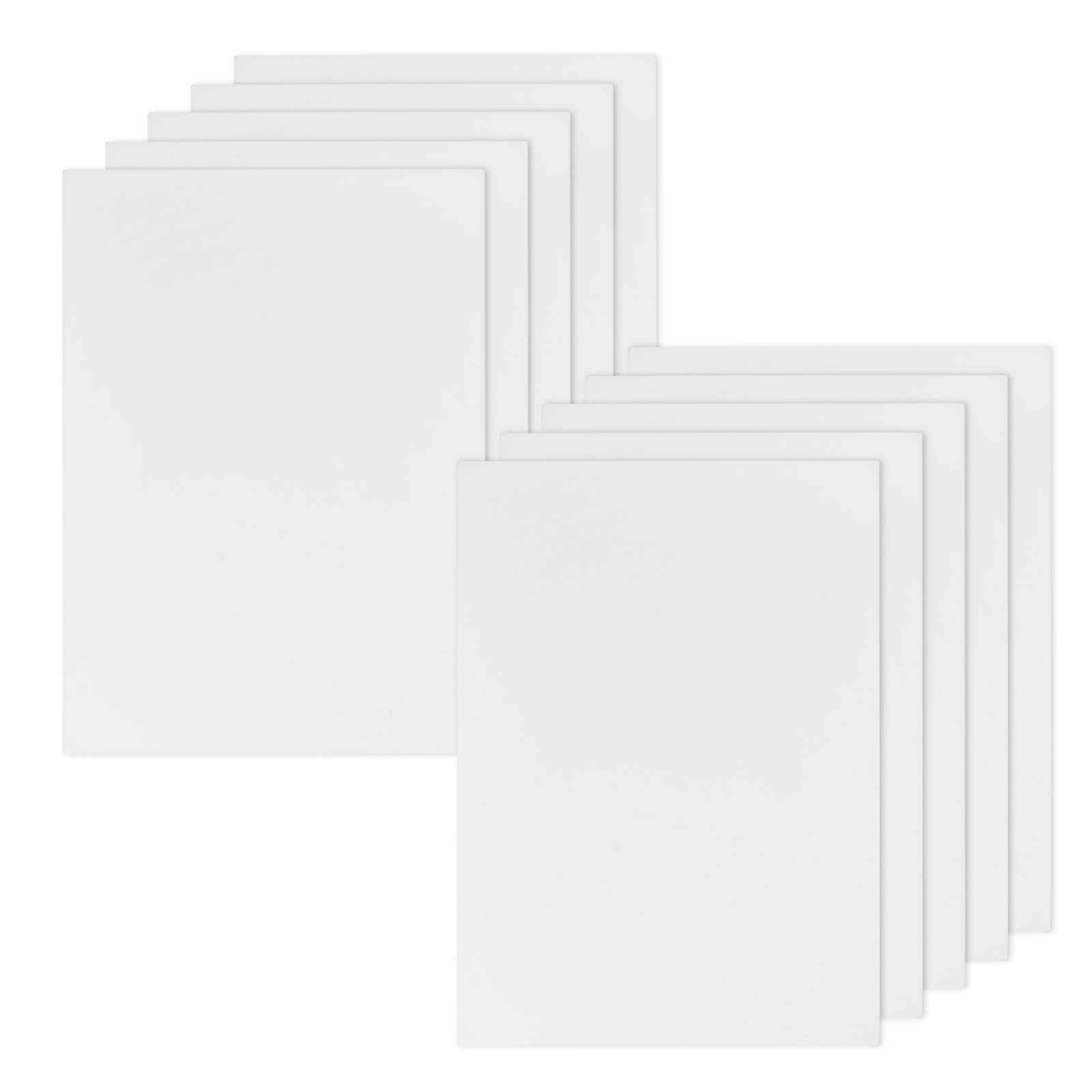 10Pcs A4 File Folder, A4 Cardboard Folders with Cards Slot, 300gsm ...