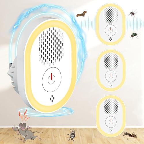 Amazon.com: 2024 Upgraded Ultrasonic Pest Repeller, Indoor Pest ...