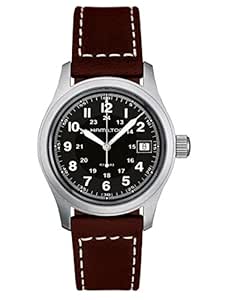 Hamilton Men's H68411533 Khaki Field Black Dial Watch : Hamilton ...