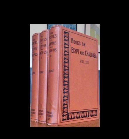 Books on Egypt and Chaldea Vol. XVIII The Decrees of Memphis and ...