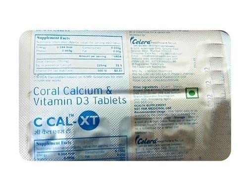 C CAL-XT - Strip of 10 Tablets : Amazon.in: Health & Personal Care
