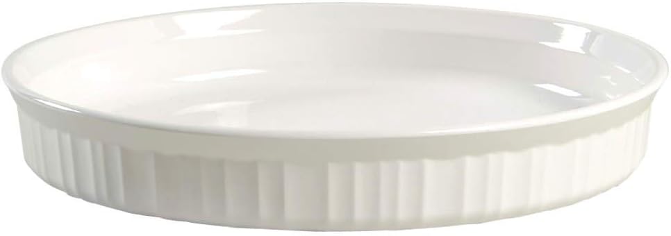 Amazon.com: CorningWare French White (Bakeware) Quiche Dish: Home & Kitchen