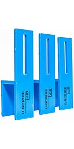 U-Scribe Jig Installers Set - Woodworking & Carpentry Jig set - Makes ...