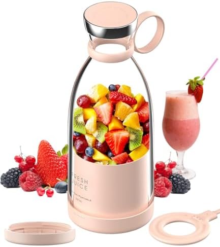 FreshJuicer, Portable Blender for Shakes and Smoothies 350ML ...