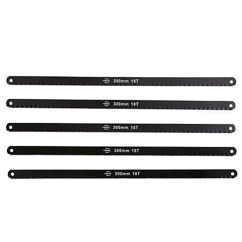 Magnusson Carbon Steel Hacksaw Blade 18tpi (L)300mm, 5 in Pack, Blade ...