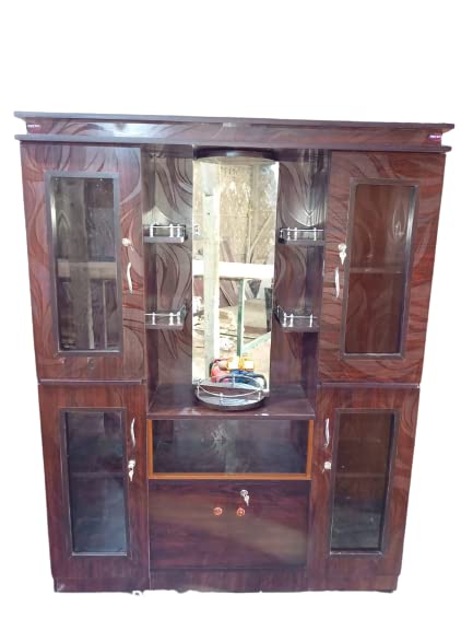 Wooden Almirah : Amazon.in: Home & Kitchen