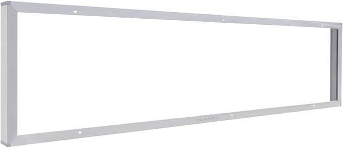 LED Panel Surface Mounting Frame Box Kit for Ceiling Panel 1200 x 300 ...