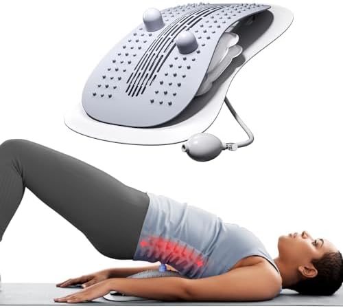 Amazon.com: MINOLL Back Stretcher for Lower Back Pain Relief, 4 Level ...