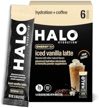 Amazon.com: HALO Hydration – Electrolyte Energy Drink Mix | Hydration ...