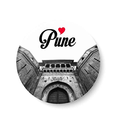 Buy PEACOCKRIDE Love Pune I Souvenir l Travel I Fridge Magnet (Metal ...