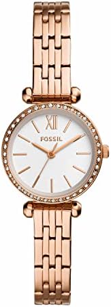 Fossil Stainless Steel Women Karli Rose Gold Dial Analog Watch Bq3181 ...