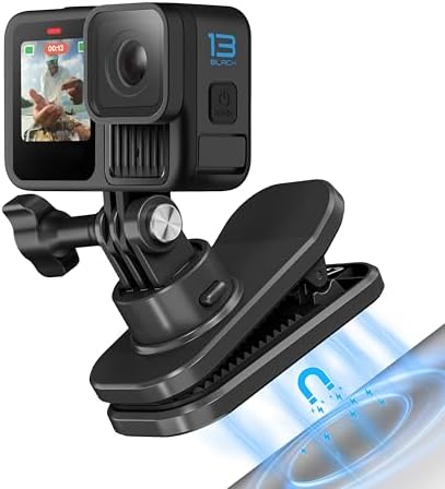 STARTRC PHOTO Magnetic Backpack Strap Mount Quick Clip for GoPro Hero ...