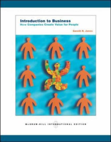 Introduction to Business: Jones, Gareth R: 9780071252997: Amazon.com: Books