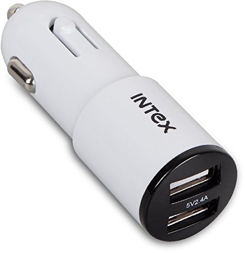 INTEX Dual Port CAR Charger : Amazon.in: Electronics