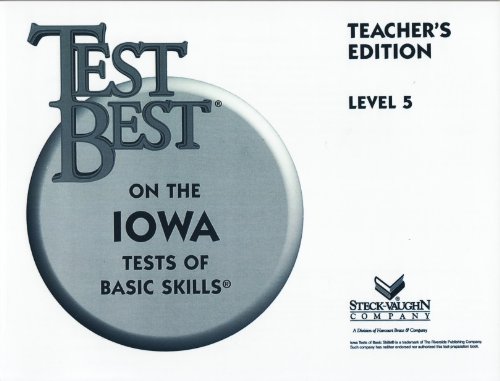 Buy Test Best on the Iowa Tests of Basic Skills Book Online at Low ...