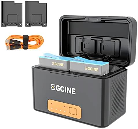Amazon.com: ZGCINE PS G10 Mini with 2 Batteries for GoPro Hero 8/7/6 ...
