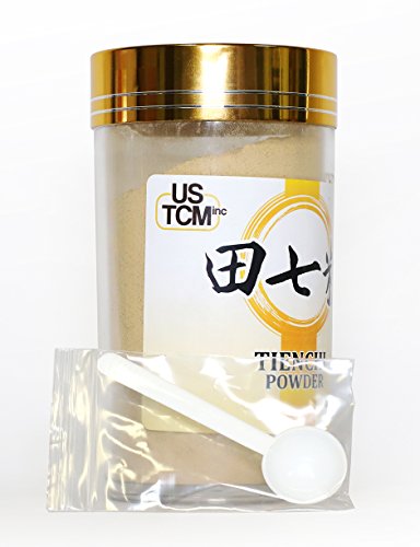 Pó de Tienchi Puro 100%% Pseudoginseng Notoginseng Sanqi Ginseng 田七粉 ...