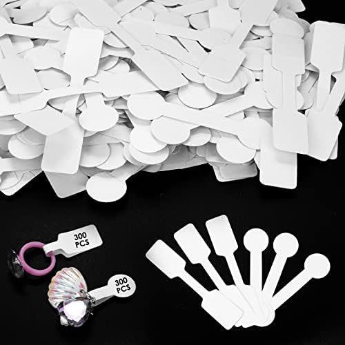 600PCS Jewellery Price Tags Stickers Rectangle Self-Adhesive Jewelry ...