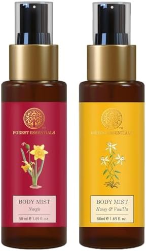 Forest Essentials Fragrant Body Mist Nargis & Honey Vanilla Aloe Vera ...