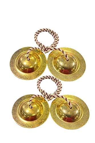 Akshar Tabla Mart Manjeera For Pooja-Kirtan-Worship- kartal instrument ...