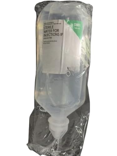 RXSHOPY Liquid Sterile Water For Injections 500ml Pack of 2 : Amazon.in ...