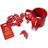 Amazon.com: Equipment Lock 5th Wheel Trailer Kingpin Lock - Powder ...