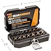 GEARWRENCH 15 Pc. 1/4" & 3/8" Drive Bolt Biter Impact Extraction Socket Set - 84783 : Amazon.ca ...