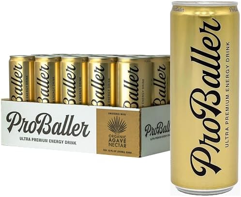 Amazon.com : ProBaller Clean Energy Drink – Athlete-Grade Energy for ...