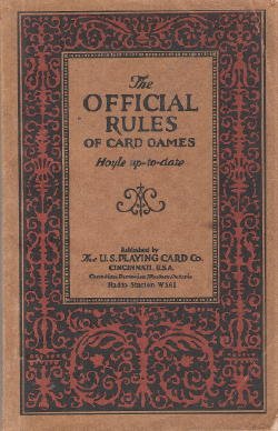 The Official Rules of Card Games: Hoyle up-to-date. Twenty-ninth ...