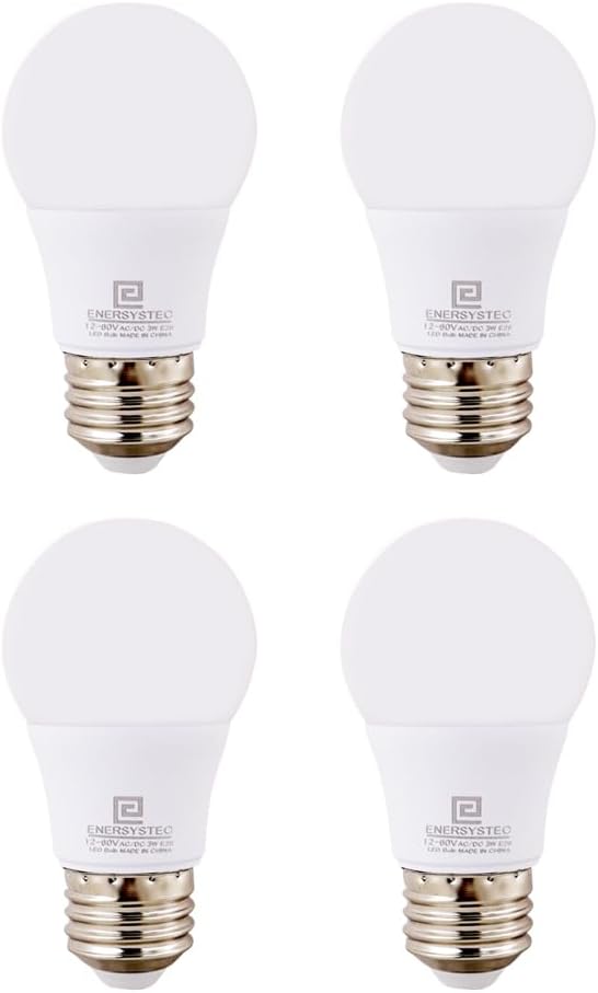 Bluex Bulbs 12 Volt Light Bulb 12V LED Bulb A19 6W 3000K Warm White E26 ...