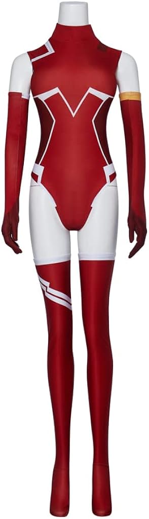 Buy Darling in The Franxx 02 Zero Two Bodysuit Cosplay Costume Spandex ...
