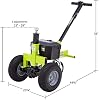 Tow Tuff Electric Trailer Dolly W 13 Tires And 8 Swivel
