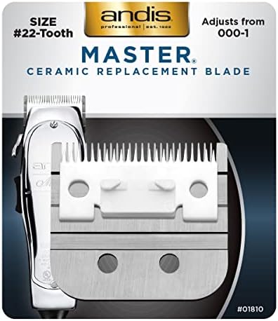 Amazon.com: Andis Master Ceramic Replacement Blade Size #22-Tooth ...