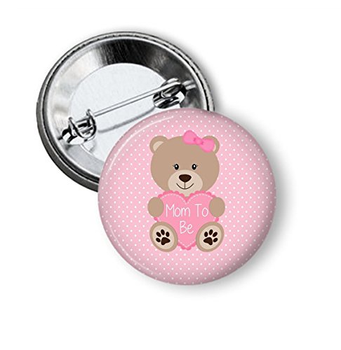 Amazon.com: Mom To Be Button - Grandmom to Be Button - Baby Shower ...