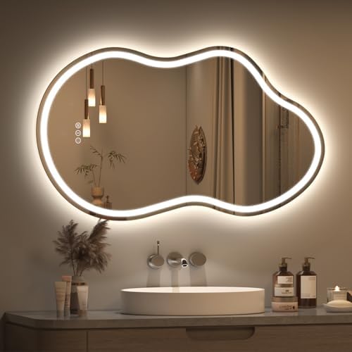 Amazon.com: WallBeyond LED Bathroom Mirror with Lights, 28 x 55 Inch ...