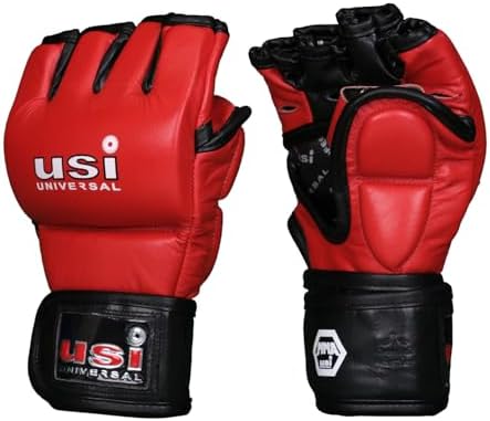 USI UNIVERSAL MMA Gloves for Men & Women, 618E1 Martial Arts Bag Gloves ...