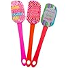 Amazon.com: Kitchen Fun Expression Spatulas 3 Pack - Stocking Stuffers ...