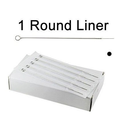 Buy 50 Pcs 1 Round Liner Tattoo Needles, 50-1RL Online at Low Prices in ...