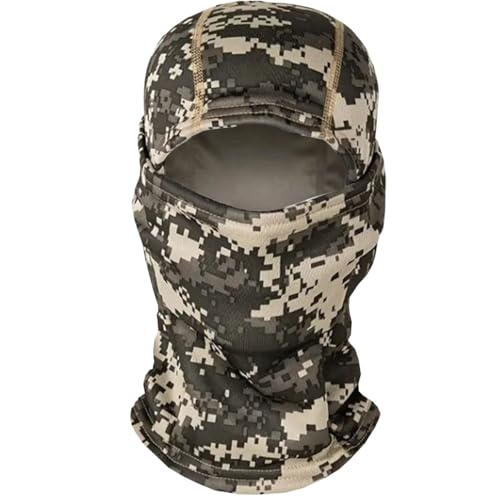 Camouflage Balaclava Mask Lightweight Breathable Camo Hood Snood ...
