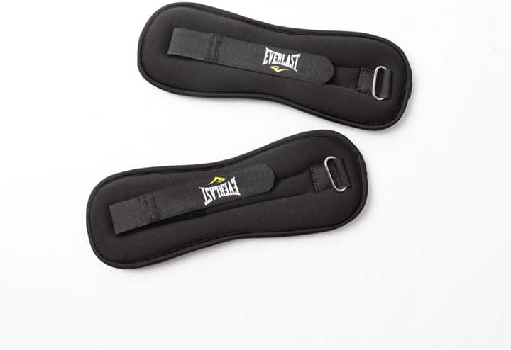 Everlast Ankle/Wrist Weights, 1 kg, Black : Amazon.com.au: Sports ...