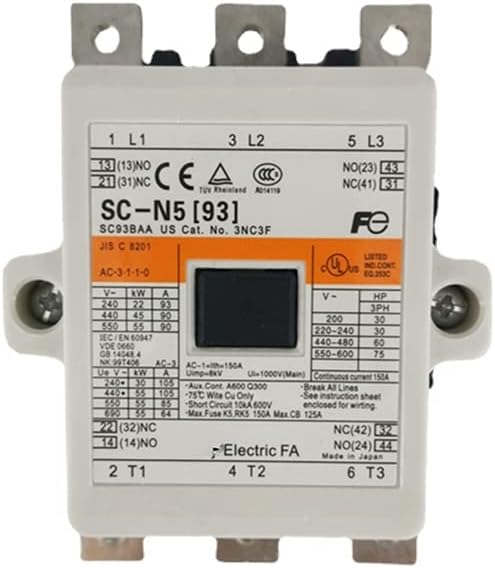 Amazon.com: 1pcs genuine AC contactor SC-N5 SC-N5P SC-N5A [93] AC110v ...