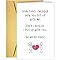 Amazon.com : Supoeguk Cute Poem Thank You Card for Best Friend, Sweet Appreciation Card for ...