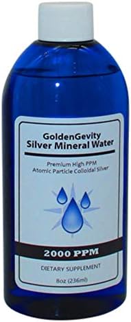 Amazon.com: 2000 PPM Bioactive Atomic Colloidal Silver, 8 oz | Non ...