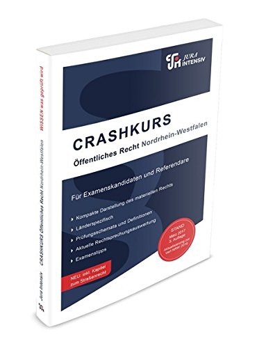 Amazon.com: CRASHKURS Öffentliches Recht - Nordrhein-Westfalen ...