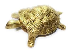 Buy DLT®Vastu Tortoise Brass Turtle Sculpture Showpiece, God Antique ...